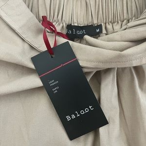 Baloot | Skirts | Nwt Baloot Midi Asymmetrical Gathered Waist Belted ...